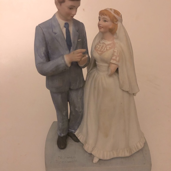 Norman Rockwell | Accents | Norman Rockwell Bride And Groom | Poshmark